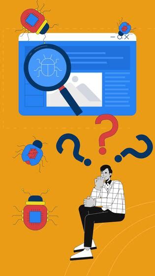 Debugging In Web Site Development 2d Vertical Animation Website