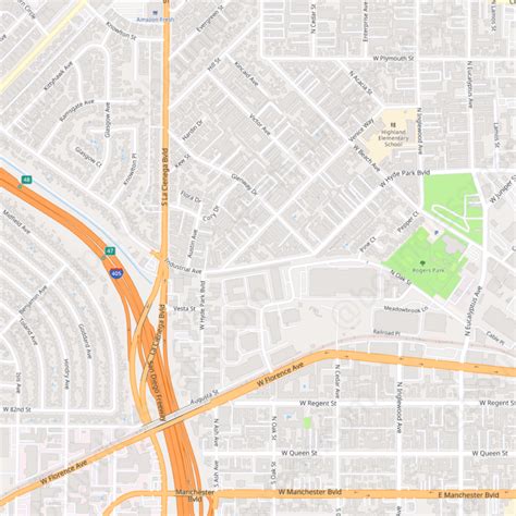 Inglewood Modern Atlas Vector Map 110k Boundless Maps