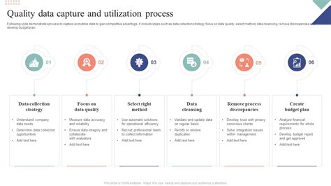 Quality Data Capture And Utilization Process Ppt Template