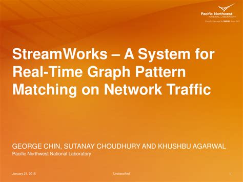 Ppt Streamworks A System For Real Time Graph Pattern Matching On