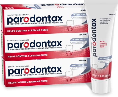 Parodontax Teeth Whitening Toothpaste To Help Bleeding