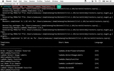 如何使用 Net Core Cli 安裝與移除 Project Template 點燈坊