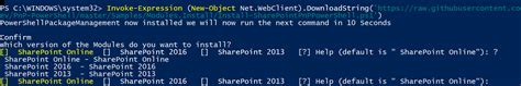 Installing Install Sharepointpnppowershellps1 Pnp Powershell Responsive Package Sharepoint