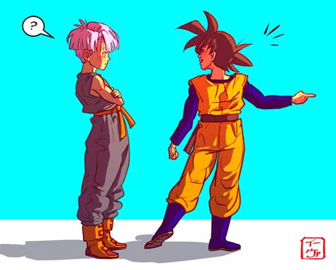 Goten And Trunks By Invisibleninja12 On Deviantart