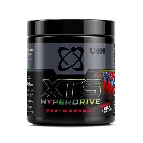 Usn Xts Hyperdrive Pre Workout Berry Kick 192g Dis Chem Living Fit