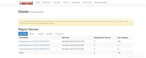 hbase处理regions in transition hbase 1 region s in transition for more