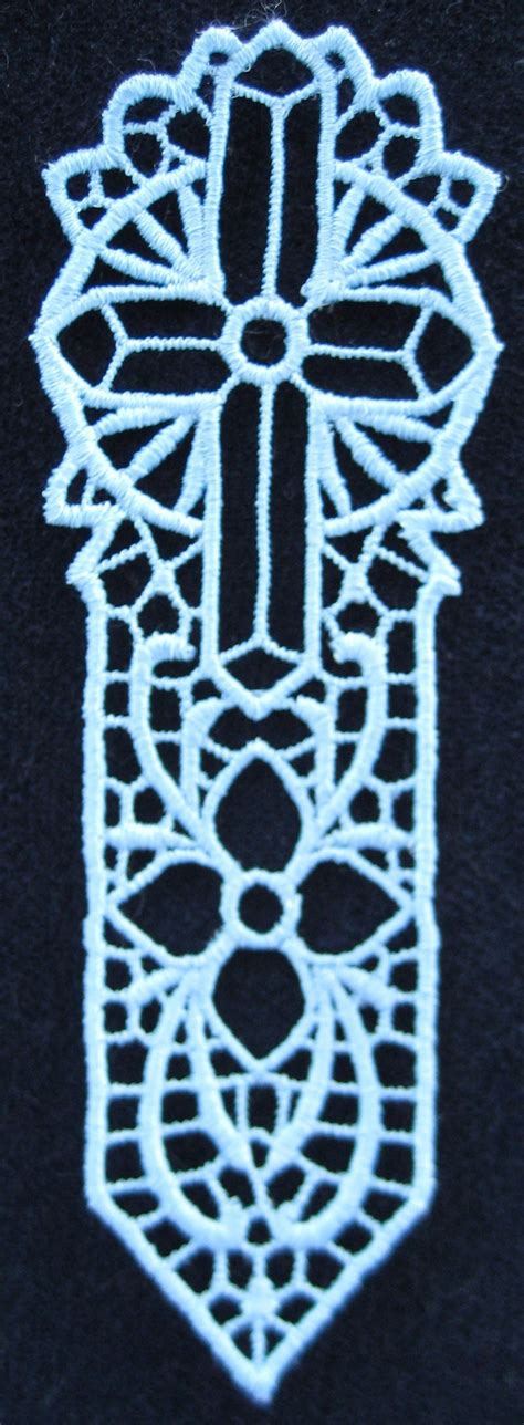 FSL Cross Bookmarks 5x7 Machine Embroidery Designs Etsy