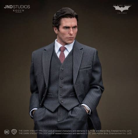 02월 03일 정오 오픈 ★ [jnd 공식 판매처] 배트맨 다크나이트 브루스웨인 [크리스찬 베일] [a타입] 하이퍼 리얼 무비 1 6 피규어