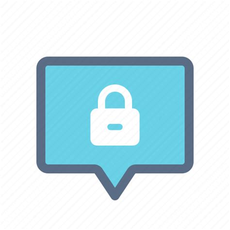 Encrypted Locked Message Passworded Secret Secured Icon