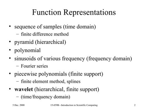 wavelets transofrm applications intro ppt