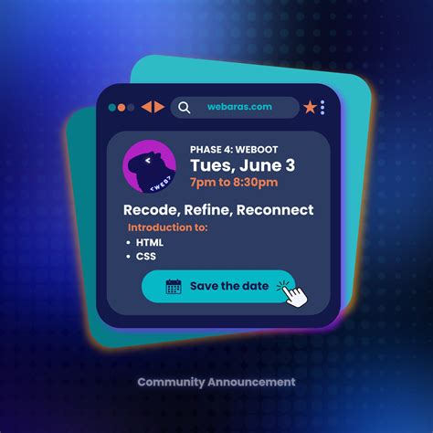 Web Community 🚀 𝗪𝗘𝗕𝗢𝗢𝗧 𝗥𝗲𝗰𝗼𝗱𝗲 𝗥𝗲𝗳𝗶𝗻𝗲 𝗥𝗲𝗰𝗼𝗻𝗻𝗲𝗰𝘁 Were So Back Hello World Again 🌐 Catch