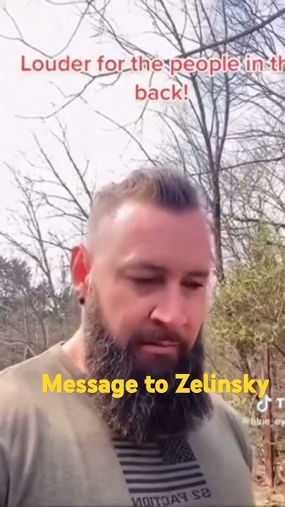 Message To Zelinsky Youtube