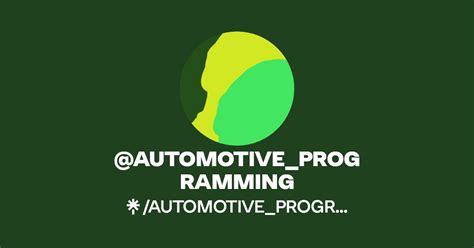 Automotive Programming Linktree