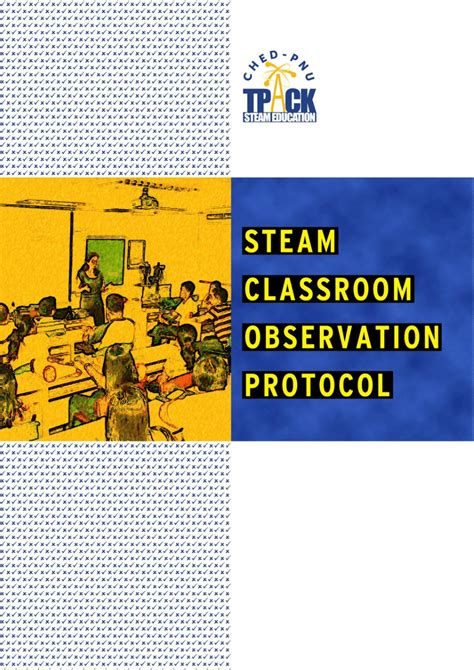 Pdf Tpack In Philippine Steam Education Classroom Observation Protocol For Steam Pdf Tpack In Philippine Steam Education Classroom Observation Protocol For Steam