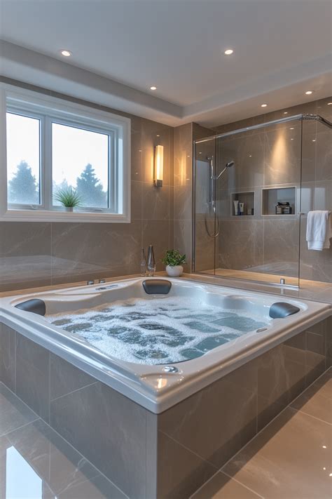 29 Jacuzzi Tub Bathroom Decor Ideas To Transform Your Space Into A
