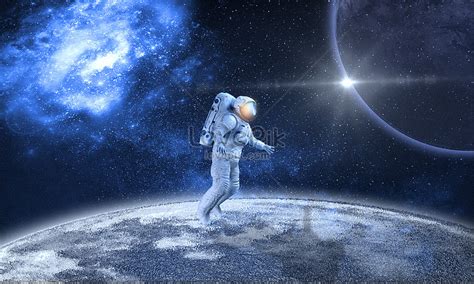 우주 비행사는 우주를 탐험 이미지 Hd 인공위성 우주 정거장 항공기 배경 사진 무료 다운로드 Lovepik