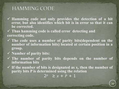 Error Detection And Correction Codes Ppt