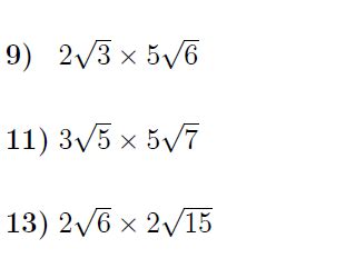 Multiplying Surds Worksheet With Answers Teaching Resources