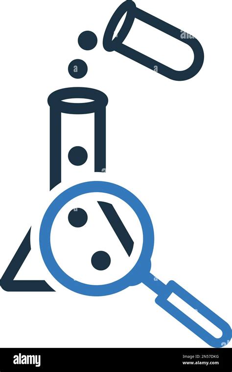 Research Science Laboratory Icon Simple Editable Vector Eps File