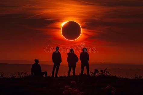 Solar Eclipse With Cloudy Sky Stock Illustration Illustration Of Star Cloudy 314037844