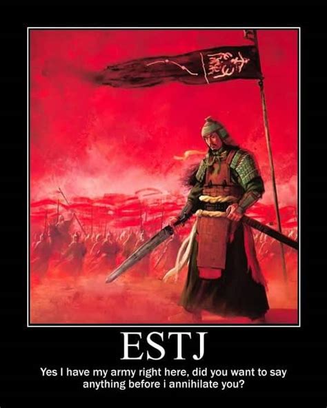 Estj Memes Pesonality Guru