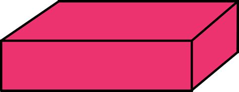 Pink Rectangular Cuboid Free Vector Clipart Images On