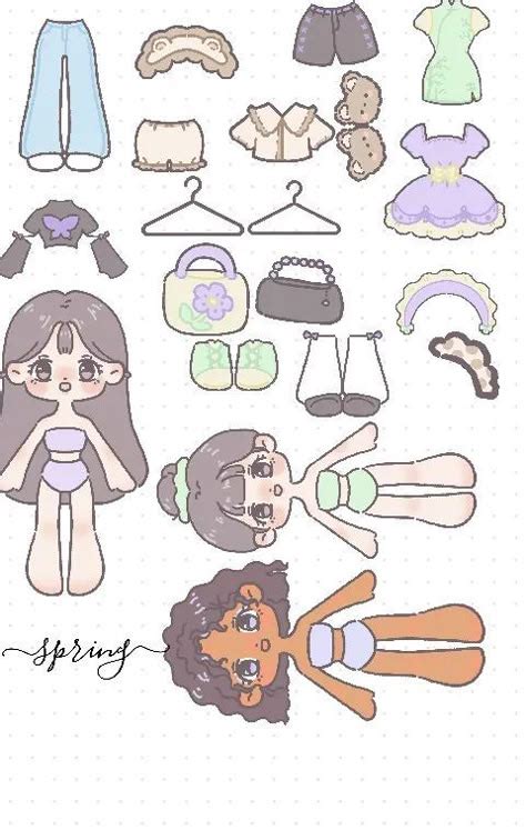 26 Ideas De Muñecas De Papel Muñecas De Papel Muñecas Ropa De Papel