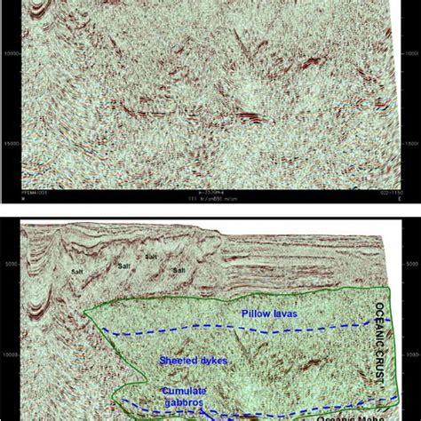 Structural Contour Map Of The Moho Discontinuity Depth To Mantle The