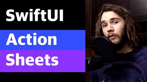you can do better clean approach to action sheets in swiftui youtube