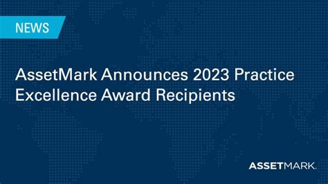 Assetmark On Linkedin Assetmark Announces 2023 Practice Excellence