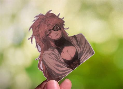 Guilty Gear Strive Vintage Portrait Style Vinyl Sticker Fighting