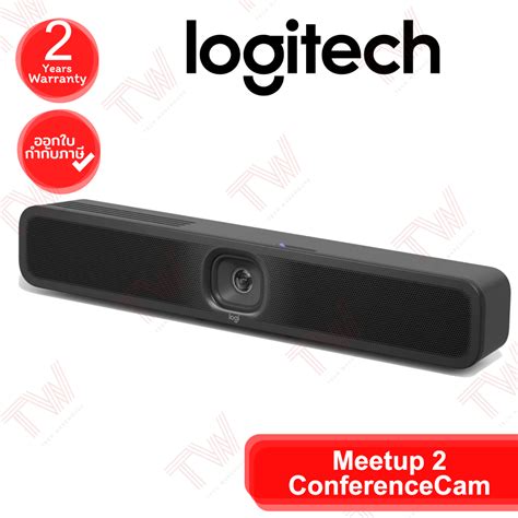 Logitech Meetup 2 Conferencecam กล้องเว็บแคม สำหรับห้องประชุม ของแท้ ประกันศูนย์ 2ปี Shopee
