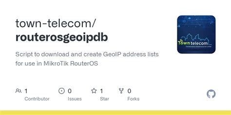 Github Town Telecomrouterosgeoipdb Script To Download And Create