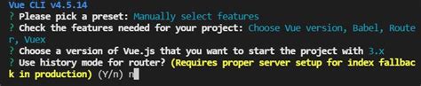 搭建vue脚手架 以及 Npm Err Missing Script Serve解决方法npm Err Missing Script