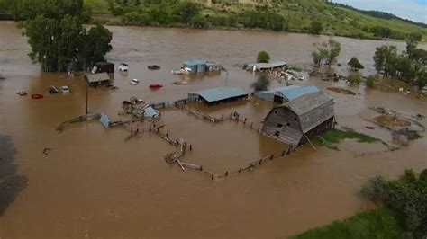 Parts Of Montana And Yellowstone Park Are Submerged By Flooding Sky News