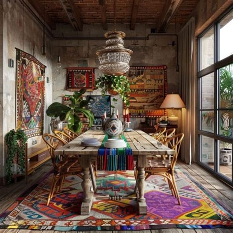 24 Bohemian Interior Design Ideas Embrace Eclectic Style And Vibrant