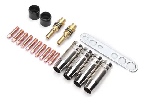 Acessório De Soldagem Por Tocha 19 Peças Kit De Acessórios Frete Grátis
