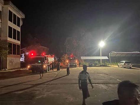 မြိတ်မြို့ နည်းပညာတက္ကသိုလ်အနီး တောမီး‌လောင်