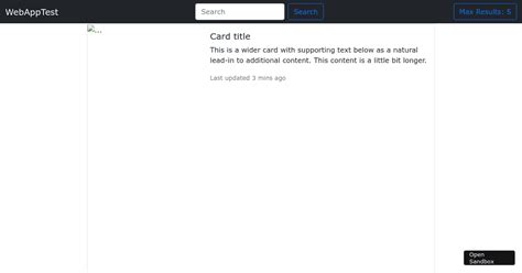 React Typescript Codesandbox