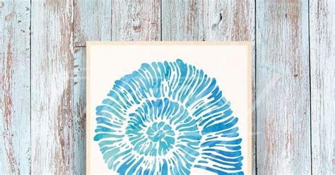 ΓΑΛΑΖΙΟ ΚΟΧΥΛΙ ΝΑΥΤΙΛΟΣ ΞΥΛΙΝΟ ΠΟΣΤΕΡ Poster