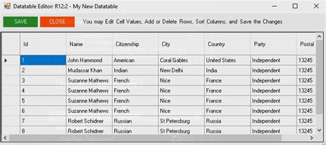 Datatable Statistics And Editor Rpa Component Uipath Marketplace
