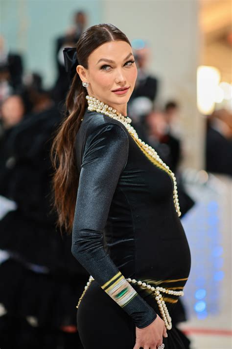 Karlie Kloss Debuted Her Second Baby Bump At The 2023 Met Gala Vogue