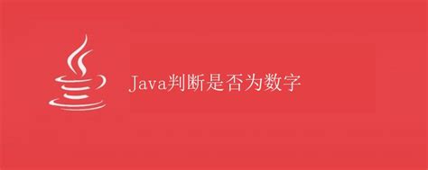 Java判断是否为数字 极客教程