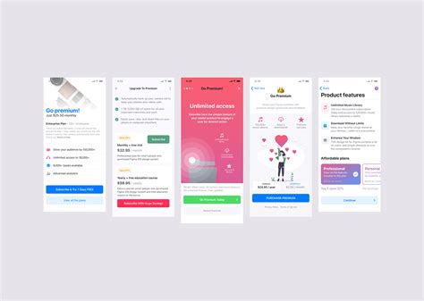 Ui Inspiration For Ios Design Patterns On Behance