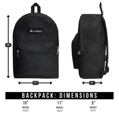 Mochila Everest Basic White Medium