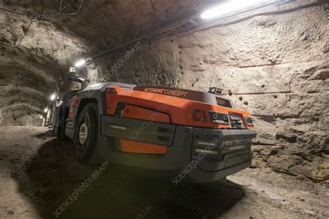 Autonomous Mining Concept Vehicle Stock Image C0573889 Science