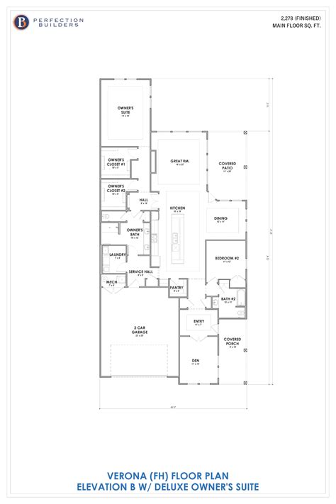 Verona Floor Plan Epcon Communities