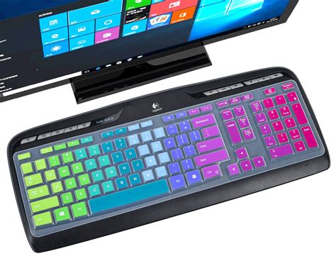 Keyboard Cover For Logitech Mk320 Yr002y R0009 Wireless
