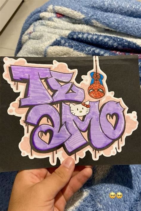 Te Amo Graffiti Fuente De Grafitti Graffiti Art Libro De Artista