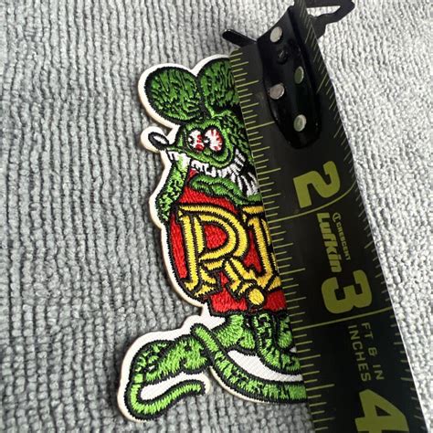 🔥 Rat Fink Mouse Patch Iron On Sew On Ed Big Daddy Roth Hot Rod Art Car Truck Ebay